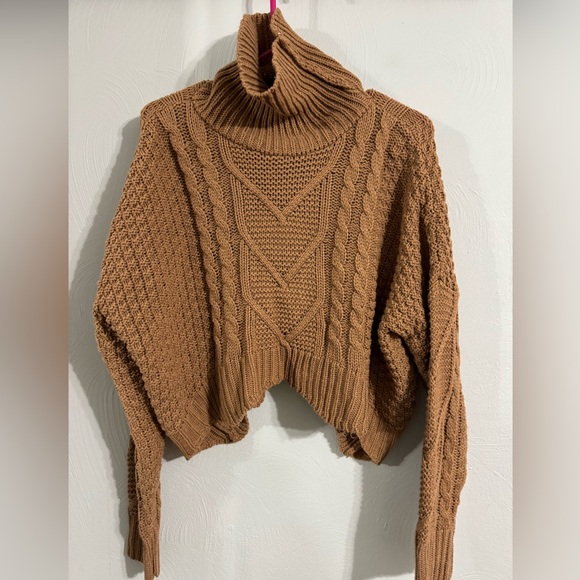 SHEIN | Sweaters | Shein Cropped Turtleneck Sweater | Poshmark